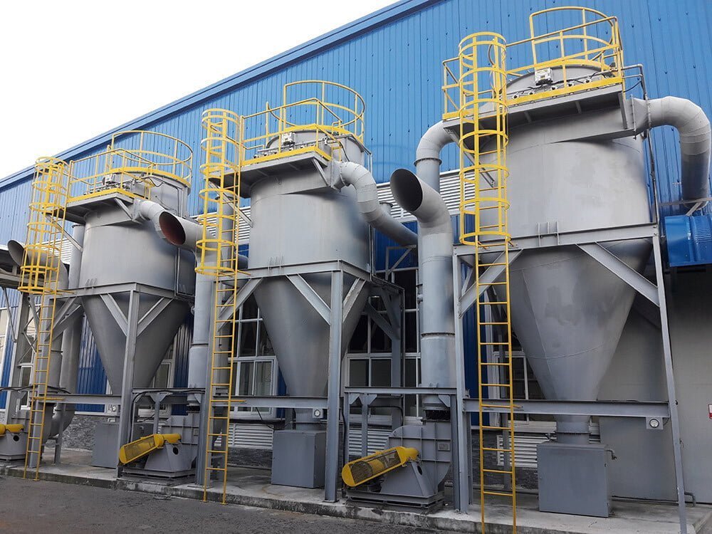 사이클론백필터집진설비 – WOOYANG ENG